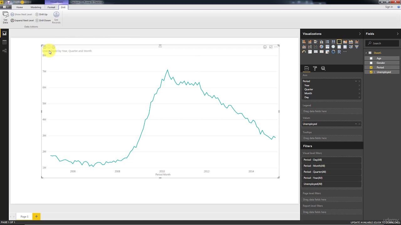 PowerBI - 012 Understanding Aggregation and Granularity - YouTube