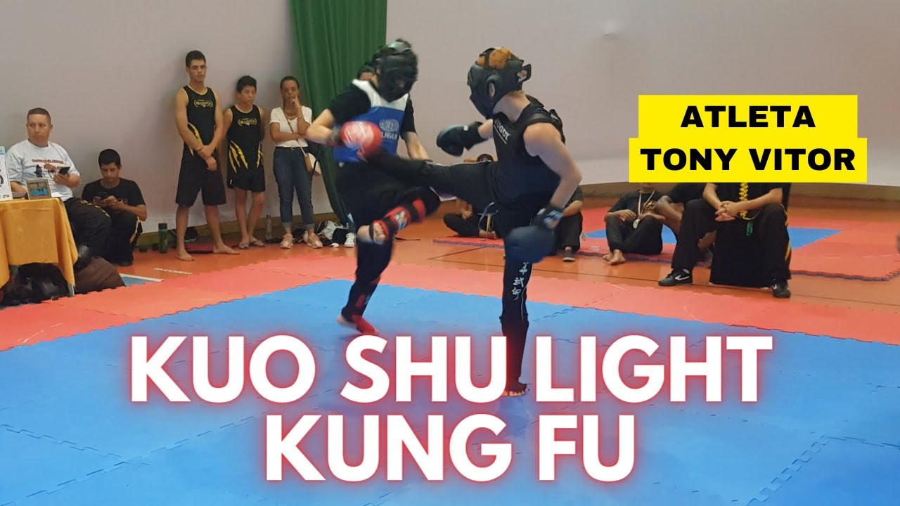 Luta de Kung Fu Kuo Shu Light Campenato Brasileiro de Kung Fu 2018 Tony Vitor - YouTube