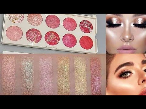 Msyaho Baked Highlighter (10 Colors Kit)