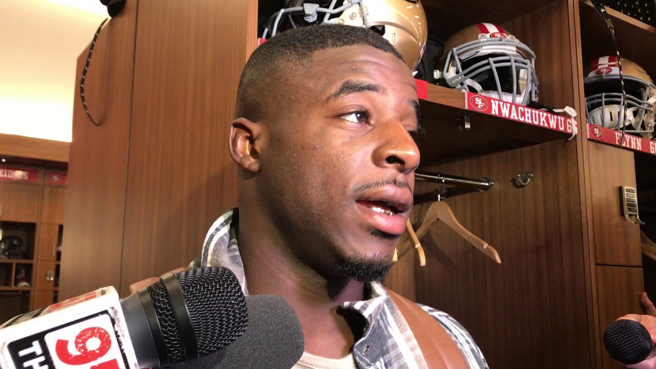 Victor Bolden Jr. post game interview - YouTube