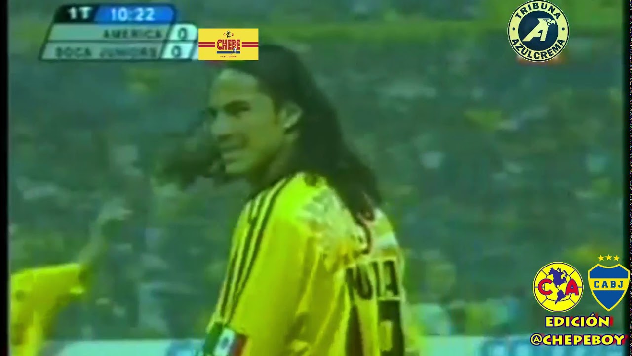 América vs Boca Jrs 3-1 Semifinal 2000 Estadio Azteca (vuelta) - YouTube