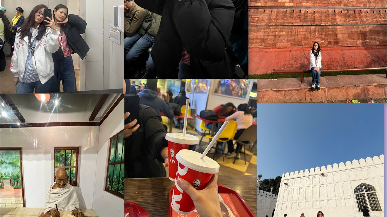 Off day|random vlog|exploring red fort|lal Qila|Delhi vlog 🇮🇳📍 ️ - YouTube