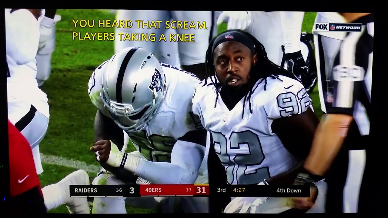 Raheem Mostert #31 arm breaks injury 49ers/Raiders - YouTube