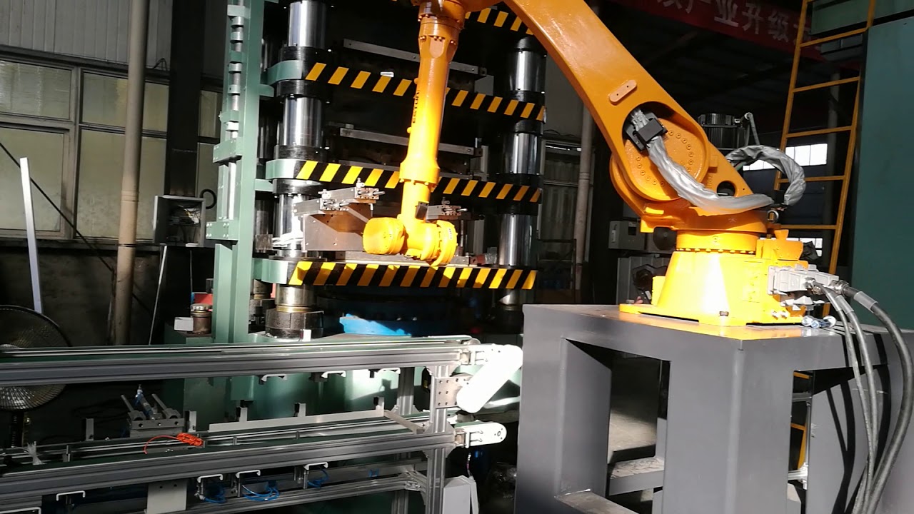 brake lining machine - YouTube