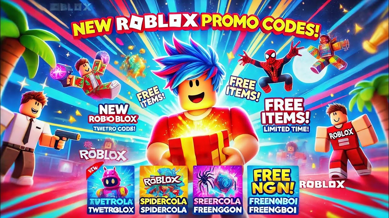 New Roblox Promo Codes! Redeem Free Items Now! 🎁🔥 - YouTube