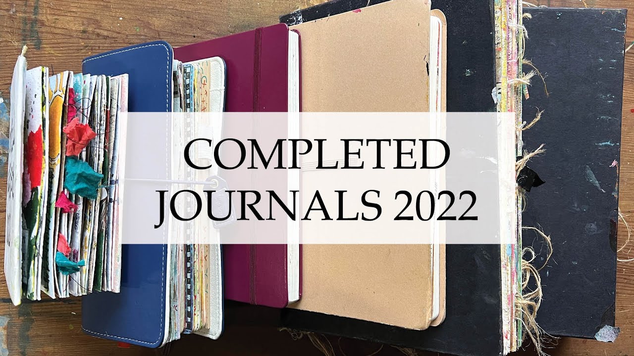 Completed Journals 2022 | Dina Wakley | Dylusions | Travelers Notebooks ...