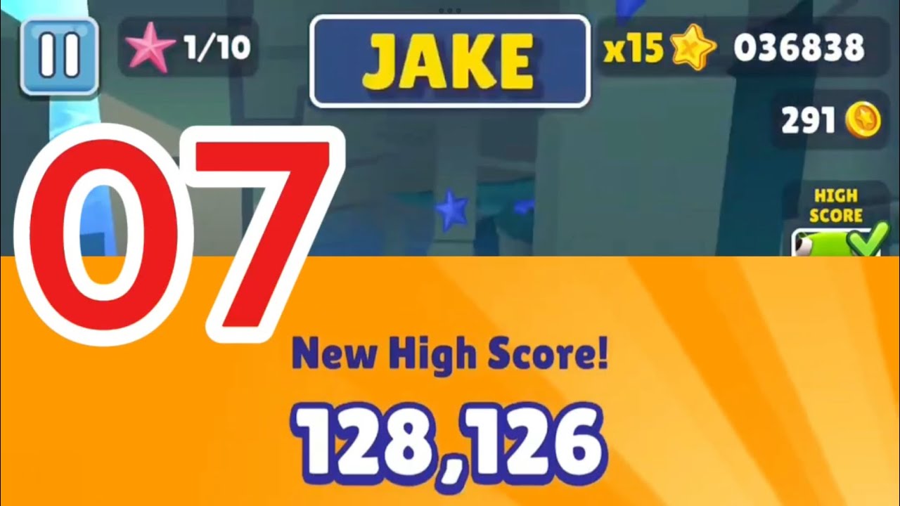 Subway Surfer [JAKE] Word Hunt Complete New Highscore - YouTube