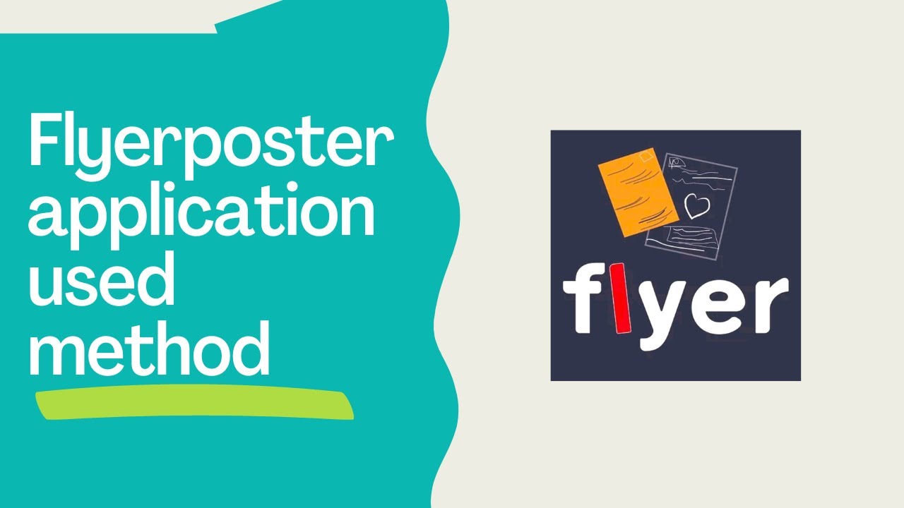 how to used flayerpost maker application | design flayer 2022 - YouTube