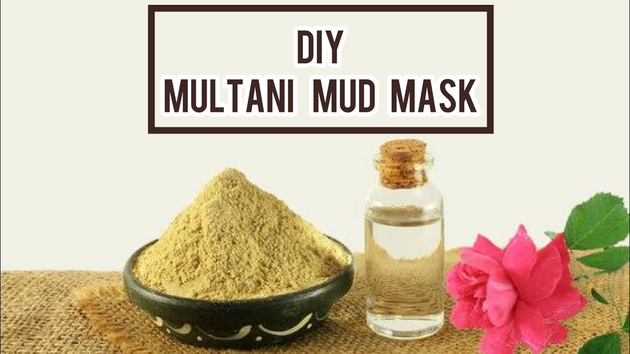 DIY multani mud mask for dry and oily skin - YouTube