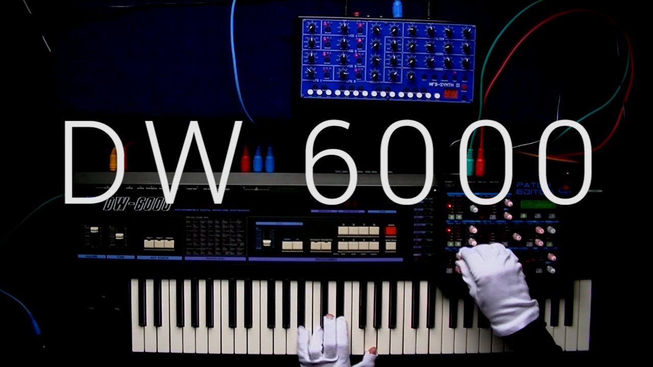 Korg DW 6000 - YouTube