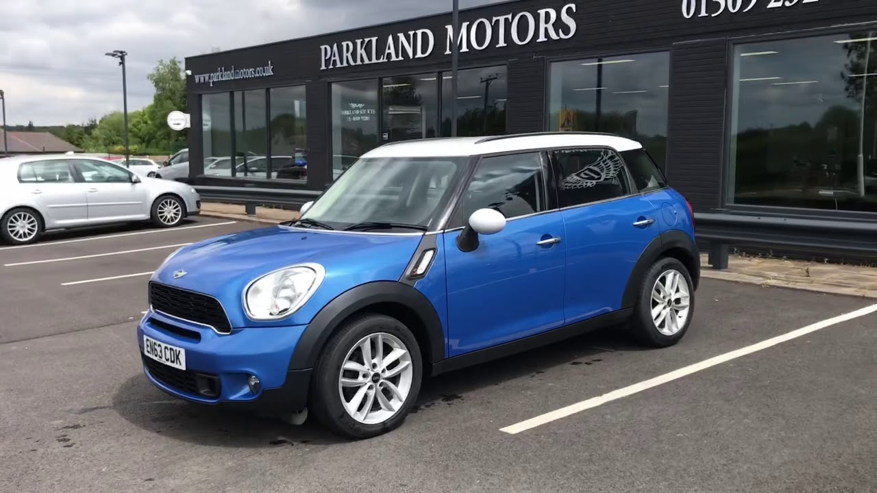 2013 mini countryman 2.0 cooper SD 141 bhp Blue - YouTube