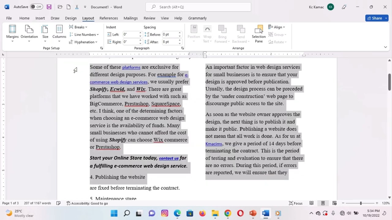 Adding Columns In Word Document YouTube Adding Columns In Word Document YouTube