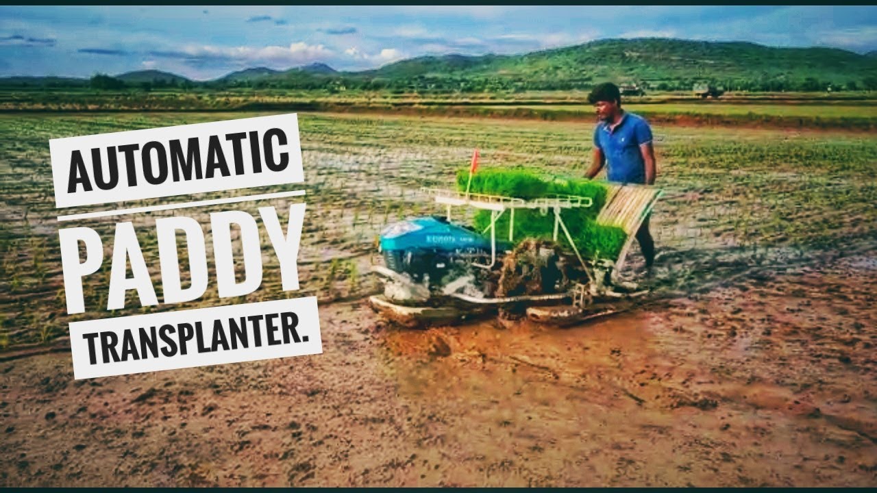 Automatic Paddy Transplanter🌾. - YouTube