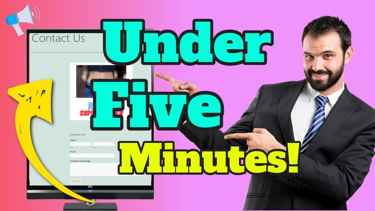 How You Make A Contact Form Step By Step For FREE! Fast Easy Contact ...