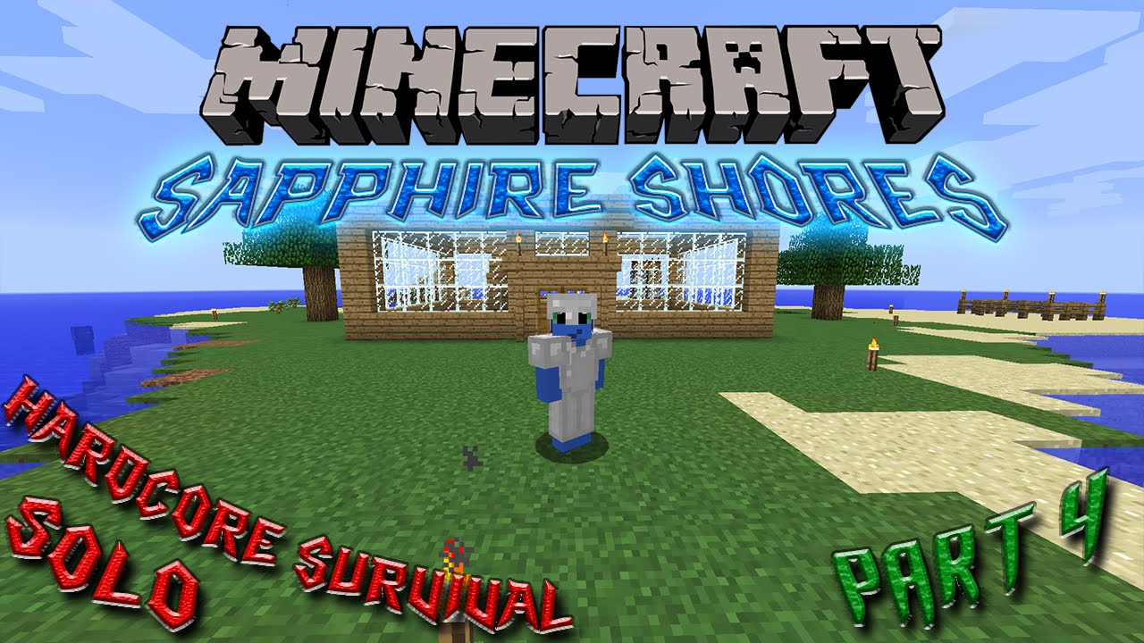 Minecraft: Sapphire Shores | Time To Build! | Part 4 - YouTube