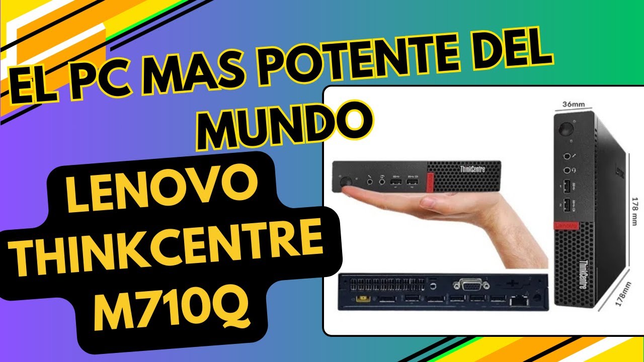 Lenovo ThinkCentre M710Q i5 7th Gen, 8GB Ram, 256GB SSD M2 Mnve, Wifi ...