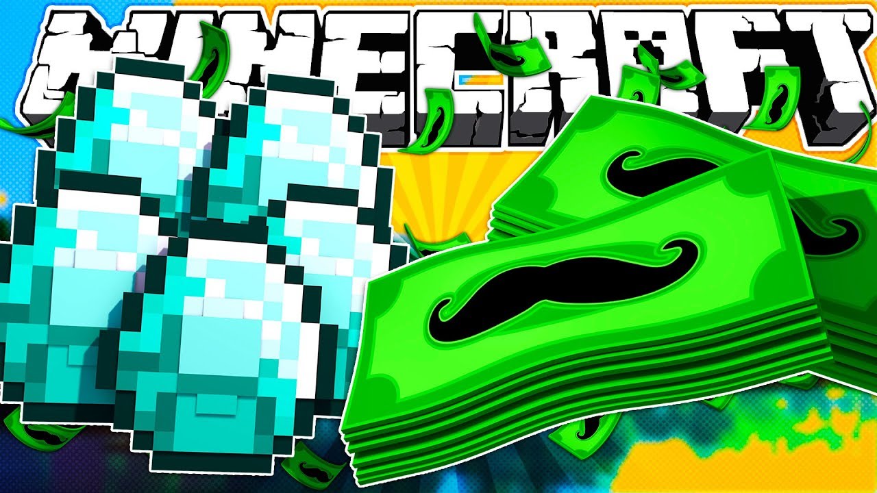 MUSTACHE MONEY?! | Minecraft Creative - YouTube