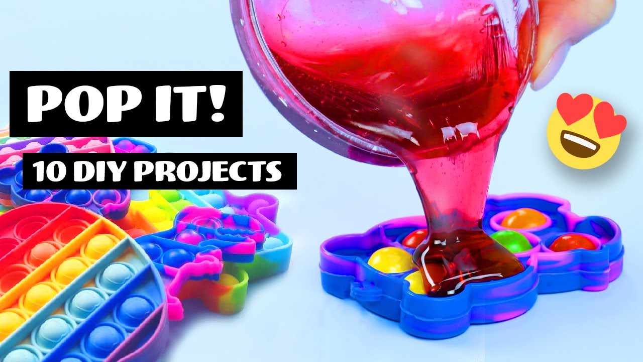 POP IT! Cool DIY Projects Using Pop It Fidget Toys | Easy How-To Guide ...
