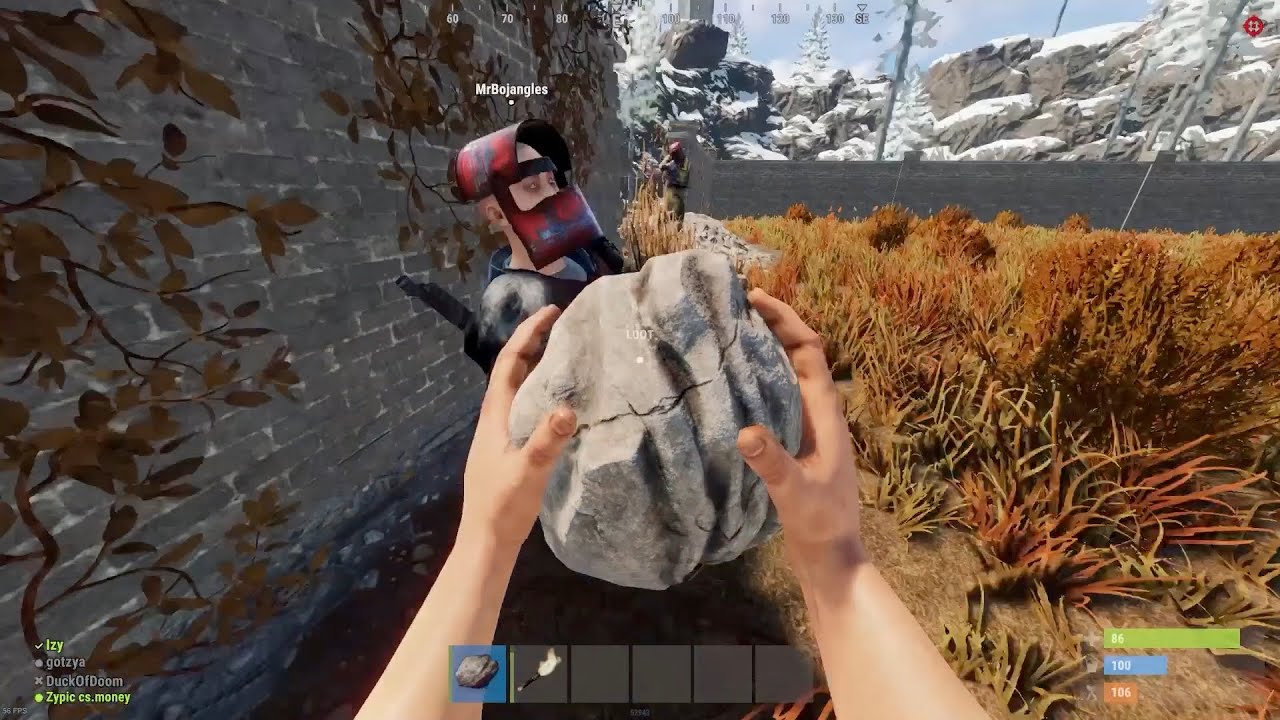 When you clutch with a rock in rust. - YouTube