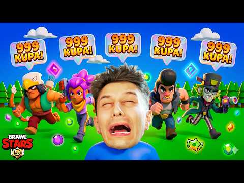BRAWL STARS : 5 KARAKTERİ 1000 KUPA YAPTIM 😱​