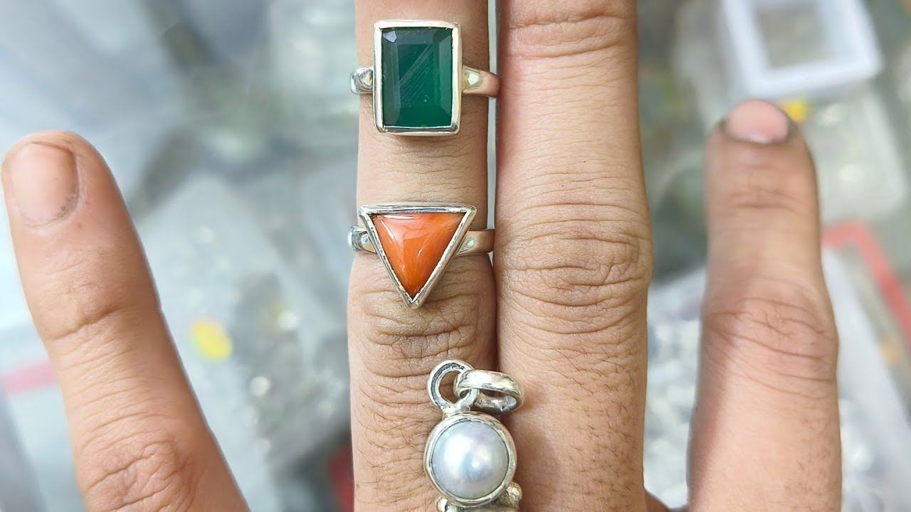 RASHI RATNA RING & PANDAL || TRICON MUNGA ( RED CORAL ) || ONEX ...