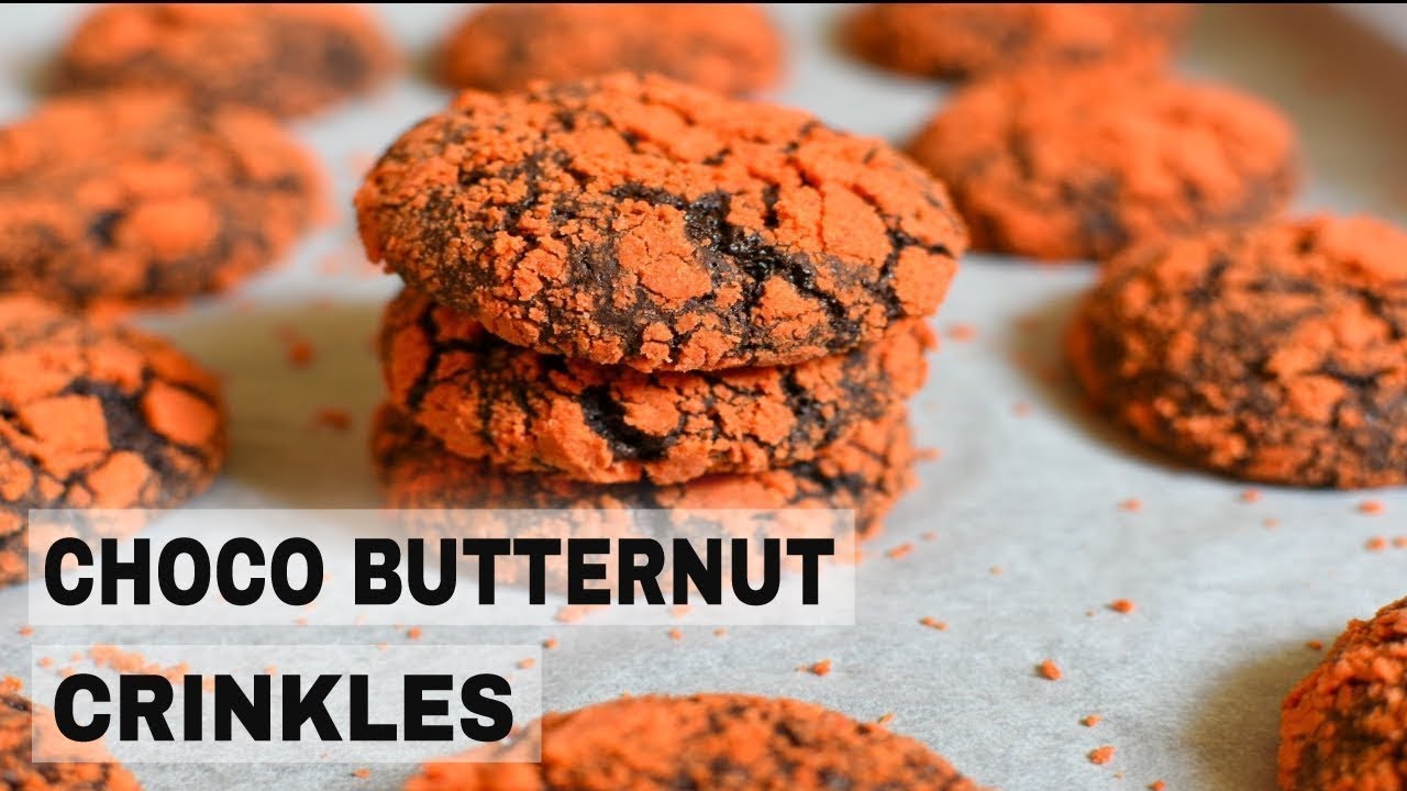 How to Make Choco Butternut Crinkles - YouTube