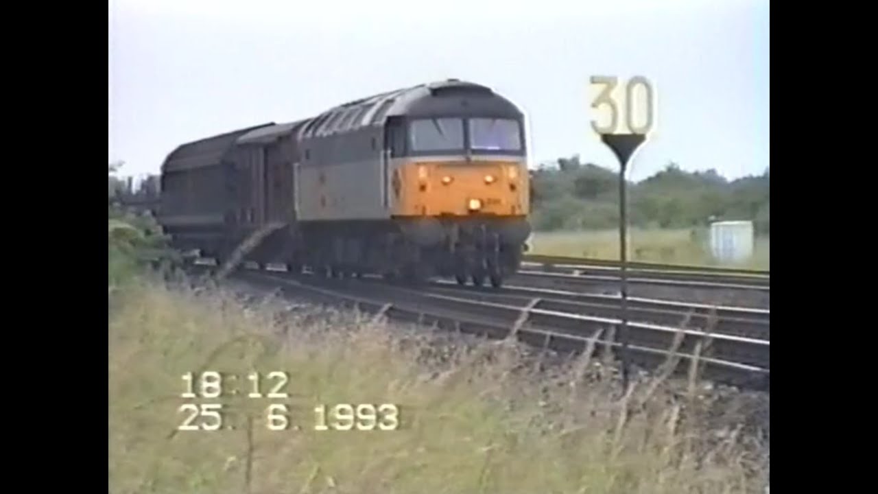 An evening at Trent Junction June 1993 - YouTube