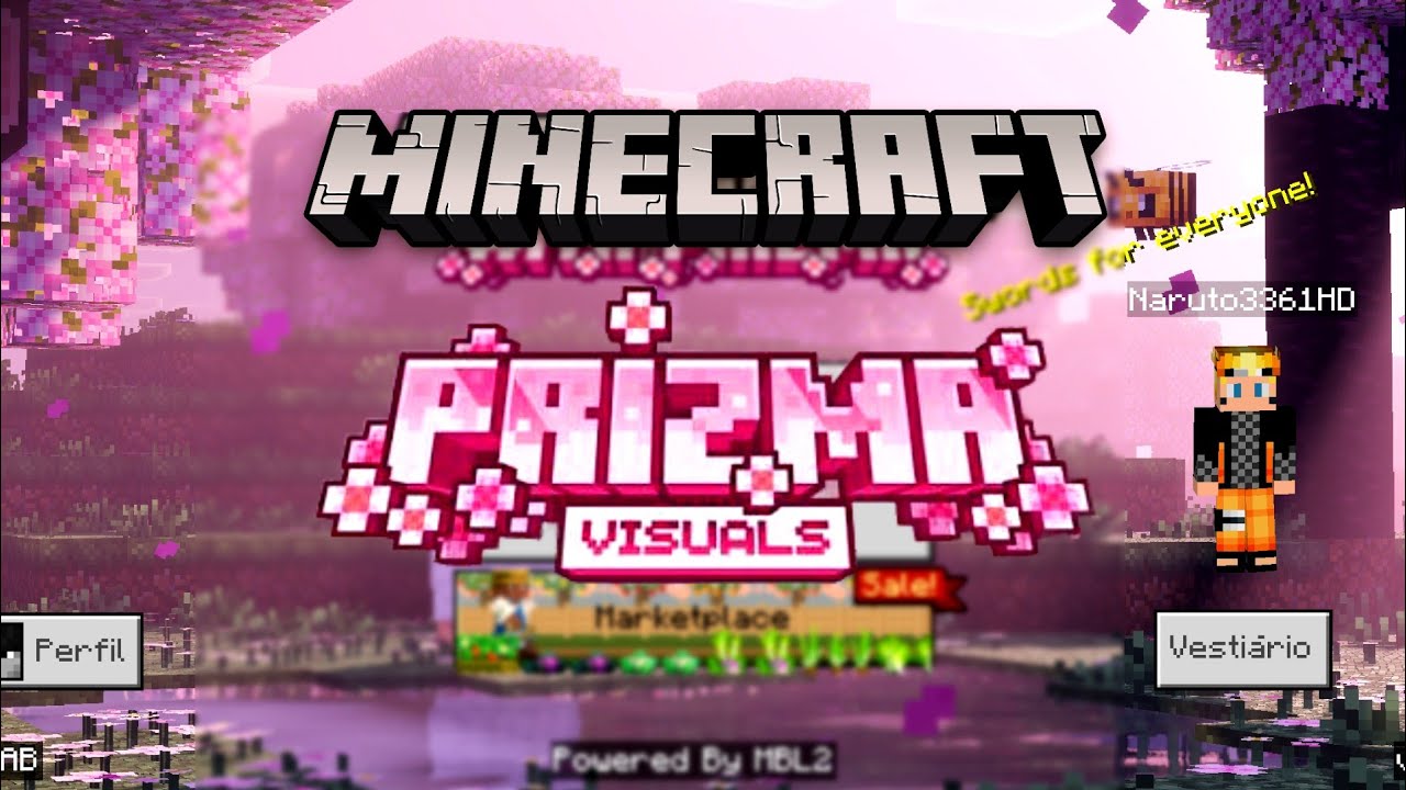 TESTEI o NOVO Prisma Visuals 2.0 no Minecraft Bedrock (MUDOU DEMAIS ...