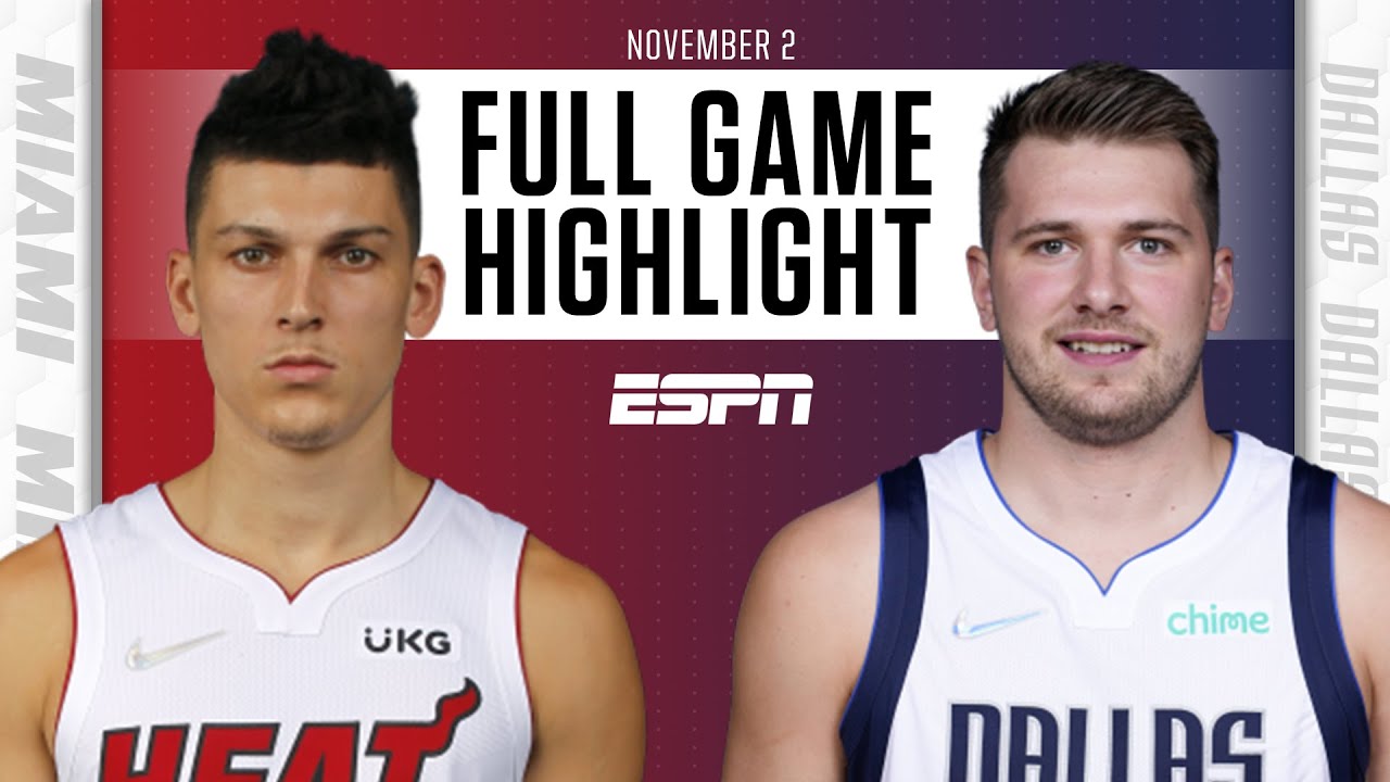 Miami Heat at Dallas Mavericks | Full Game Highlights - YouTube
