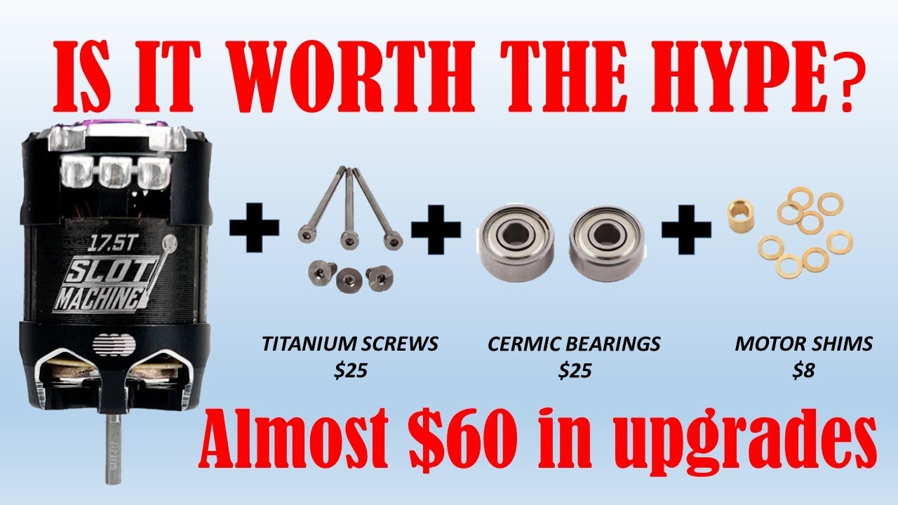 Tuning a Trinity Slot Machine 17.5T Motor. Is it Worth Upgrading? - YouTube