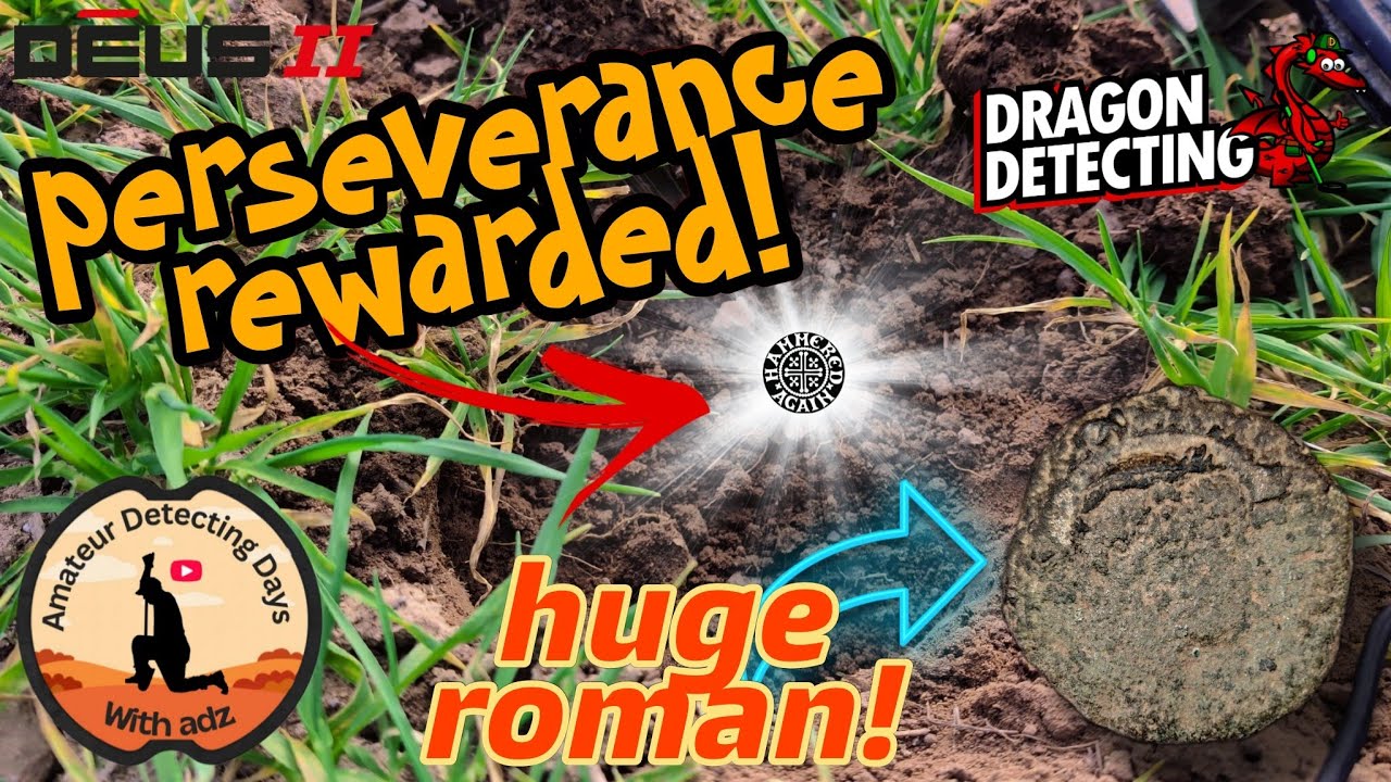 First Ever Edward Half Groat!! / Metal Detecting UK Midlands / XP Deus ...