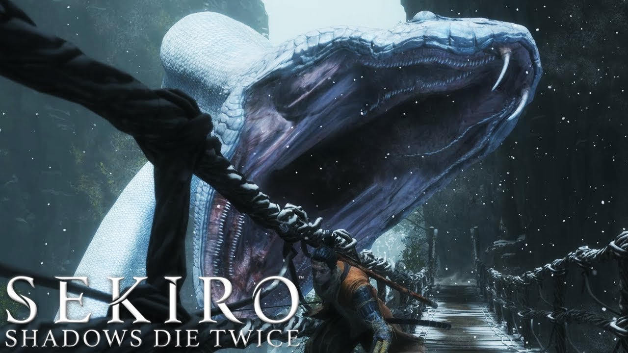 Great Serpent (2nd Encounter) - Sekiro Shadows Die Twice - YouTube