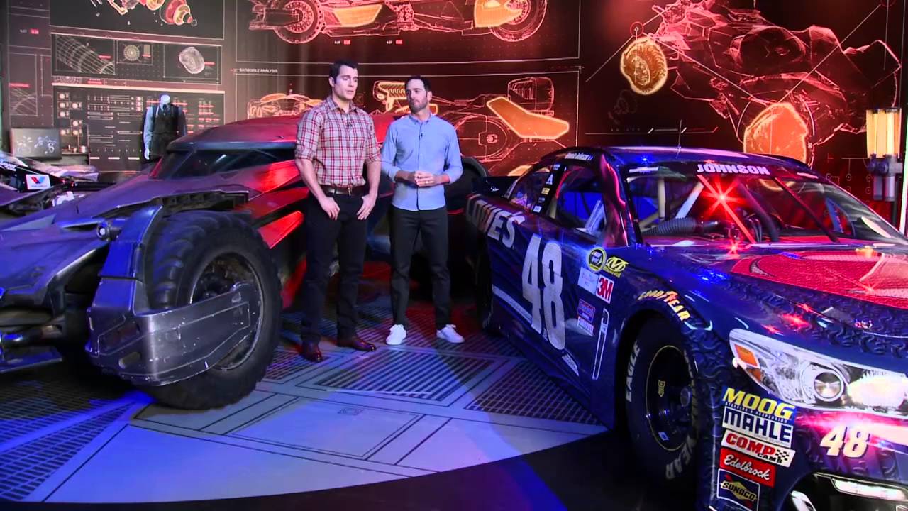 Batman V Superman Nascar Interviews - YouTube