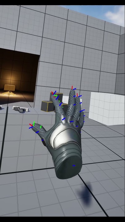 Unreal Engine VR Hand-Tracking and OpenXR Tutorial #shorts - YouTube