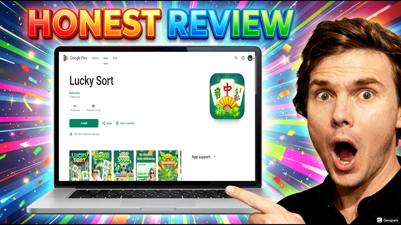Lucky Sort App Review 2026: Legit or Scam? Real Money Payout or Fake ...