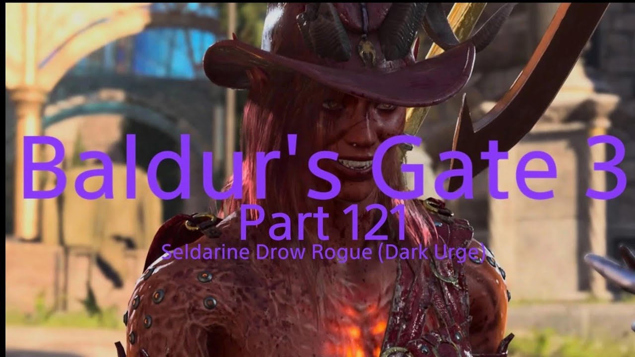 BG3 - 121 Seldarine Drow Rogue (Dark Urge) - YouTube
