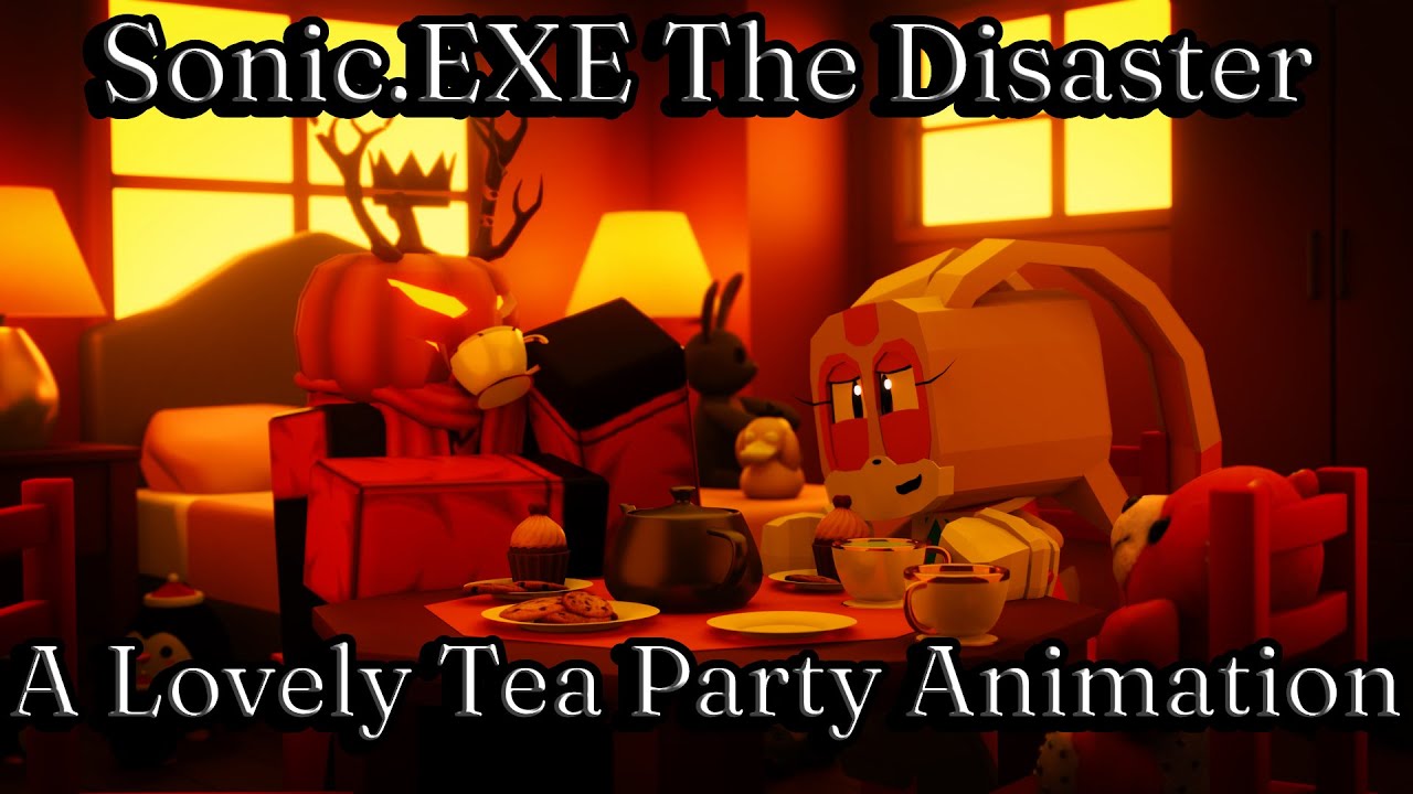 Sonic.EXE The Disaster | A Lovely Tea Party | Roblox Animation - YouTube