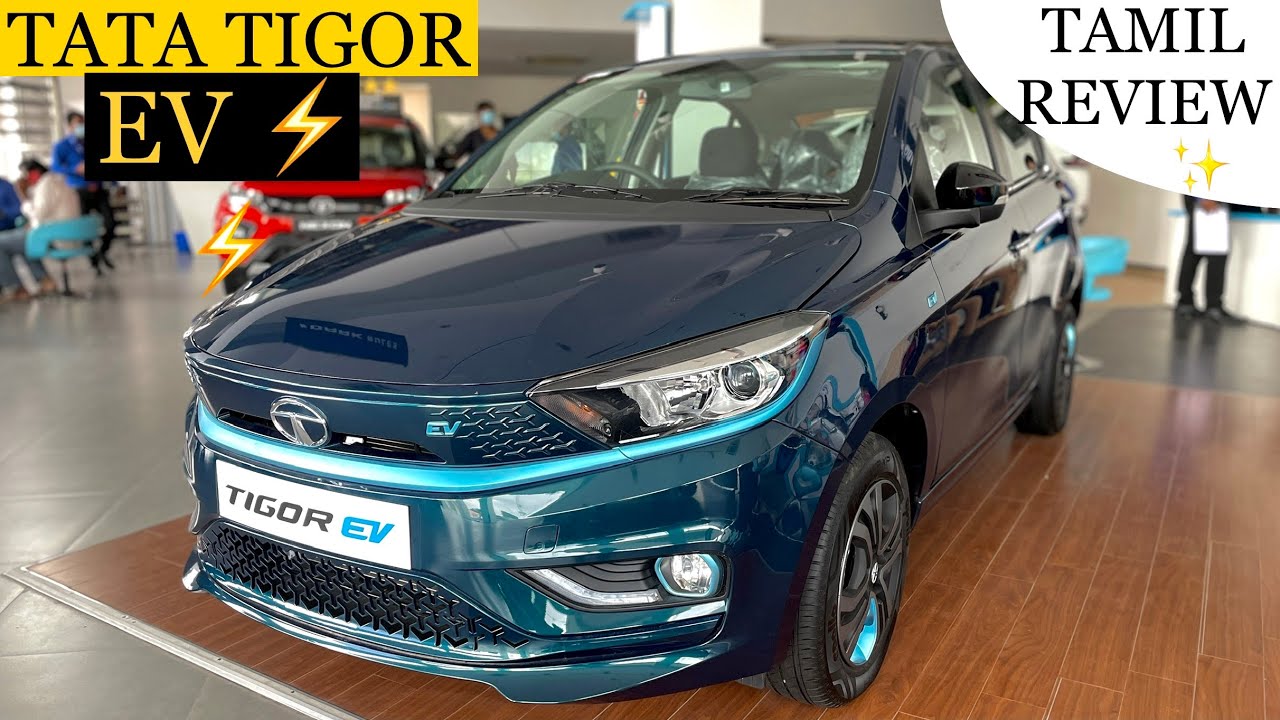 Tata Tigor EV Detailed Review,Tamil,The Most affordable Electric car in ...