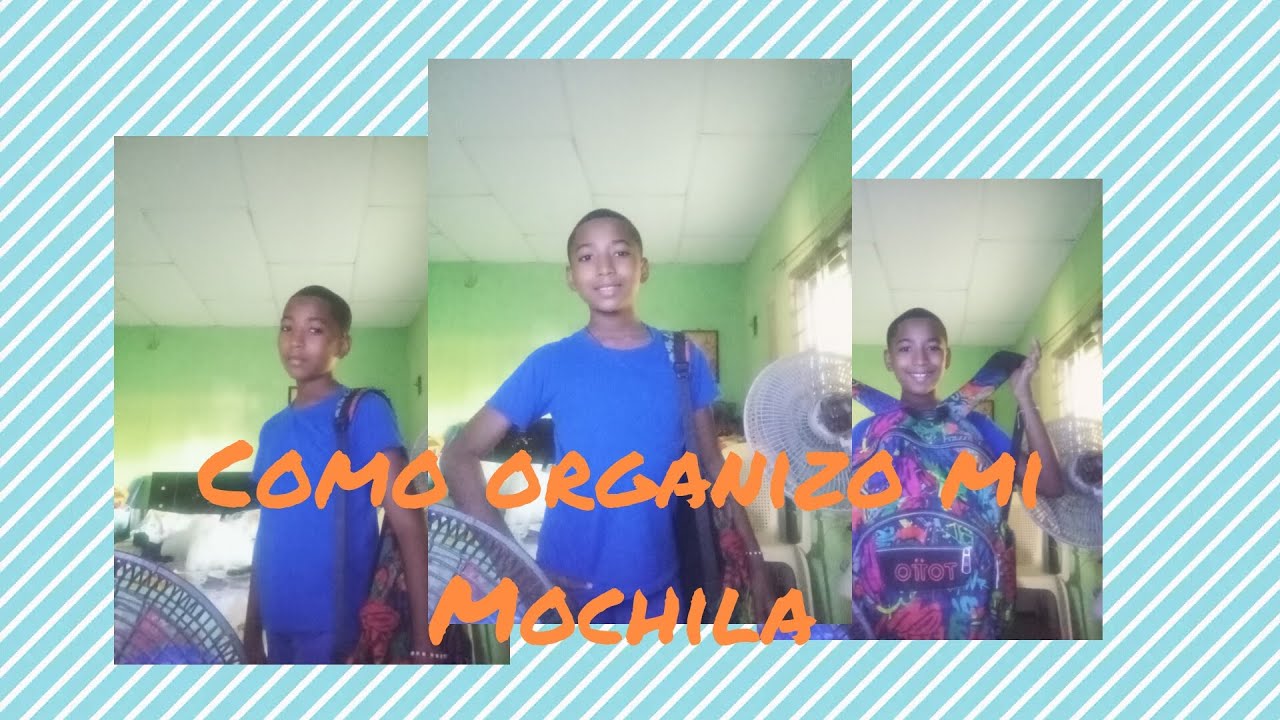 cómo organizar mi mochila| yulbryham 505 - YouTube