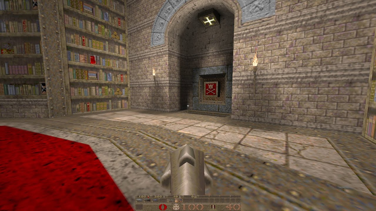 Quake - Quoth 2.2 - Conference of The Shamblers - Nightmare 100% - YouTube