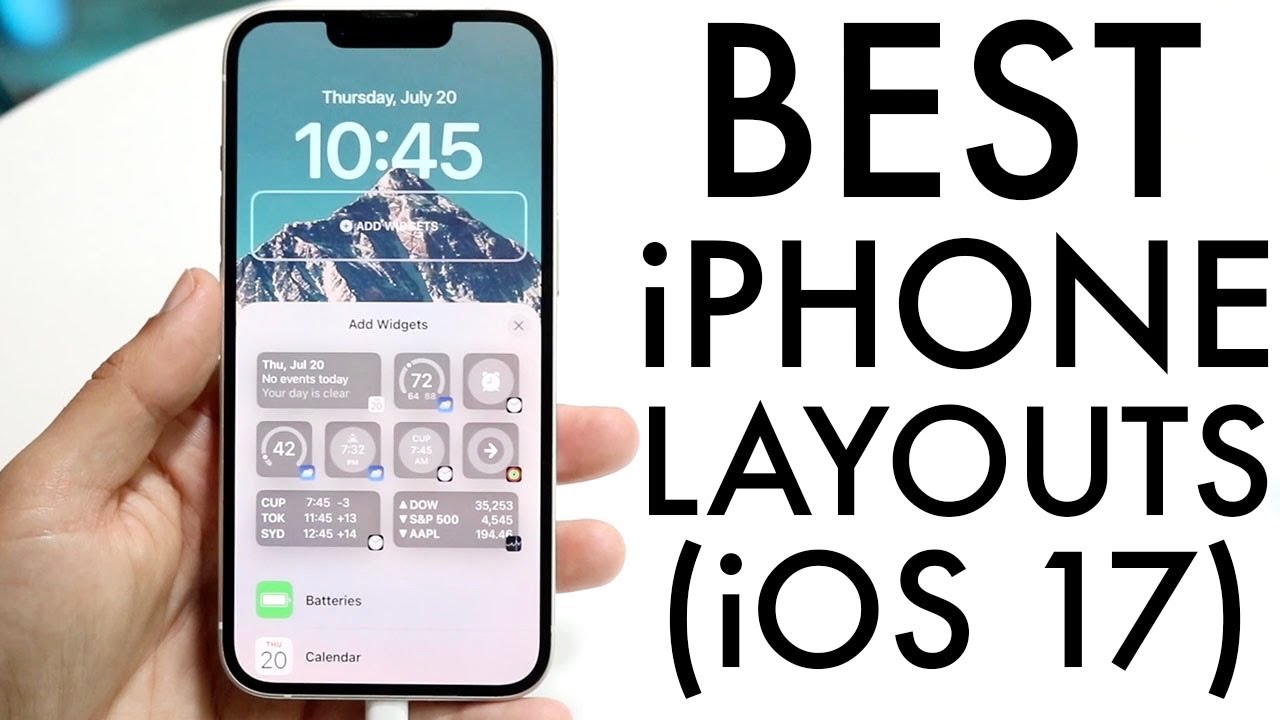 BEST iPhone Customizations! (iOS 17) - YouTube
