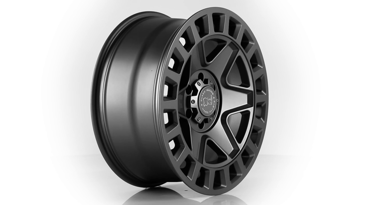 Black Rhino Truck Wheels - the York in Matte Gunmetal - YouTube
