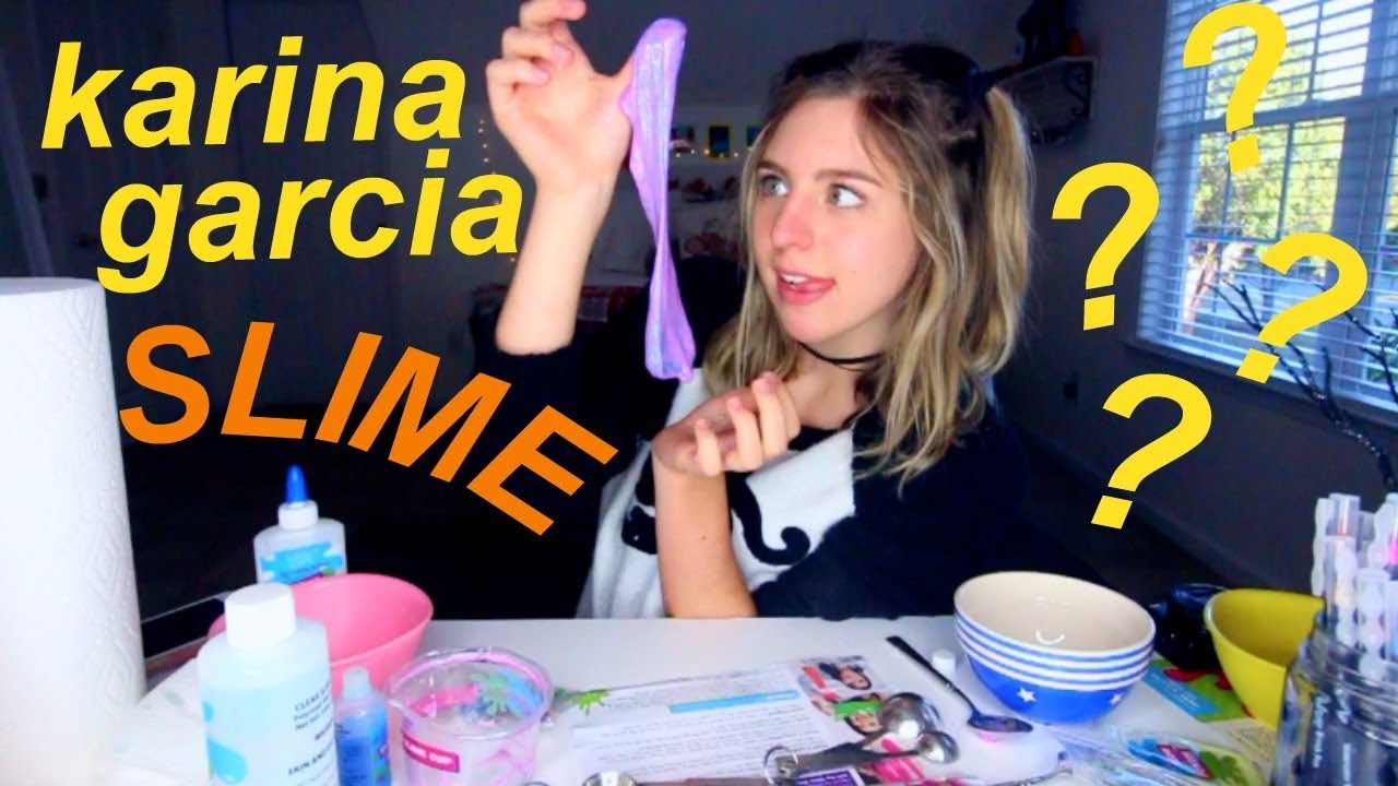 Testing Karina Garcia's DIY Slime Kit!! - YouTube