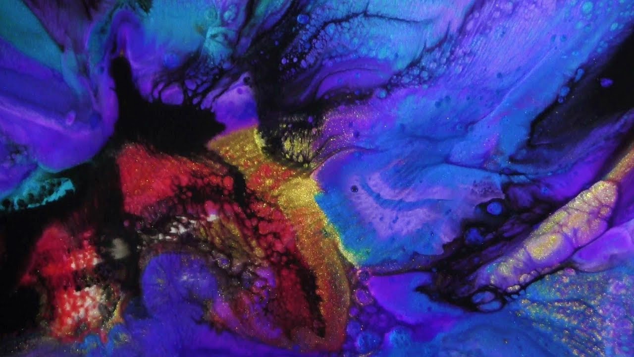 Rezin Arte last layer 20 x 40 by Leslie Ohnstad - YouTube