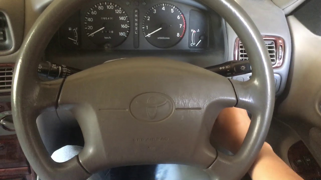 AE110 COROLLA start-up - YouTube