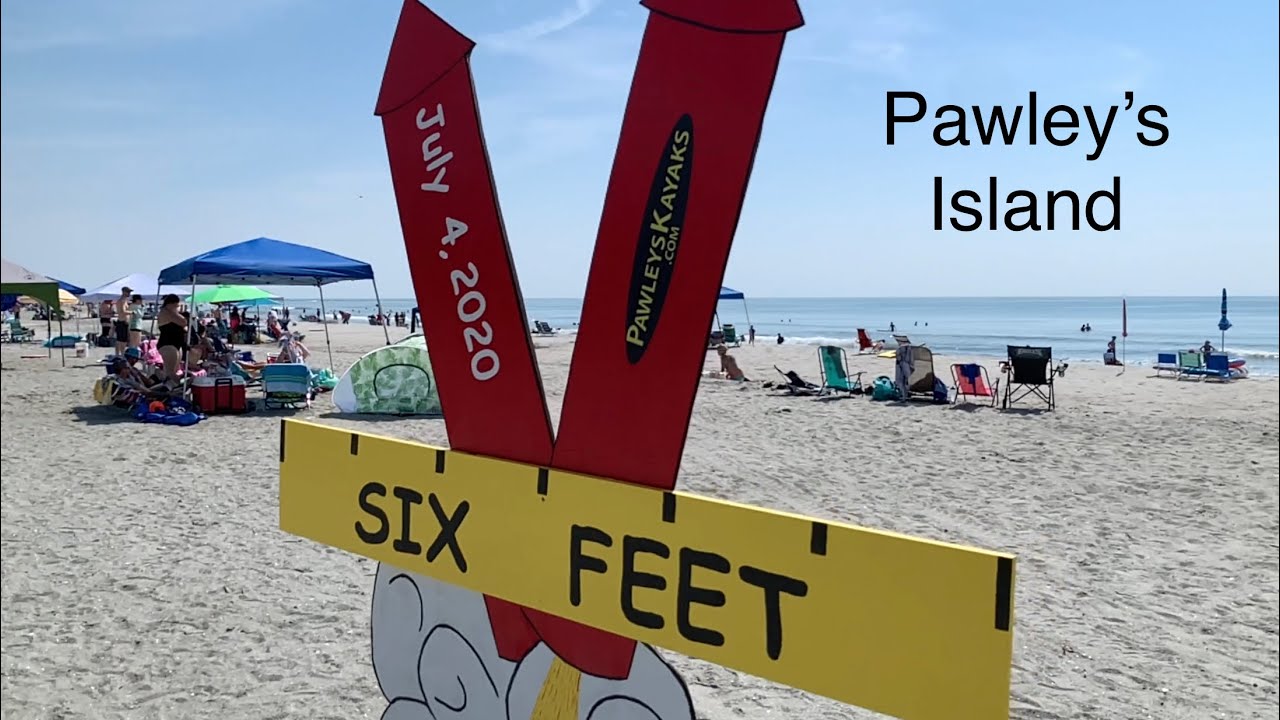 Pawley’s Island Pier and Beach - July 4, 2020 - YouTube