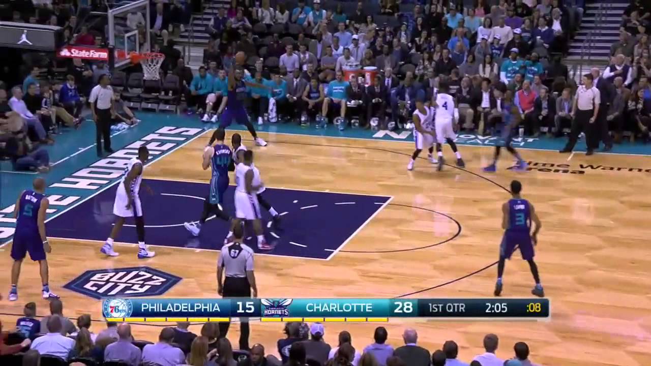 Philadelphia 76ers vs Charlotte Hornets | November 20, 2015 | NBA 2015 ...
