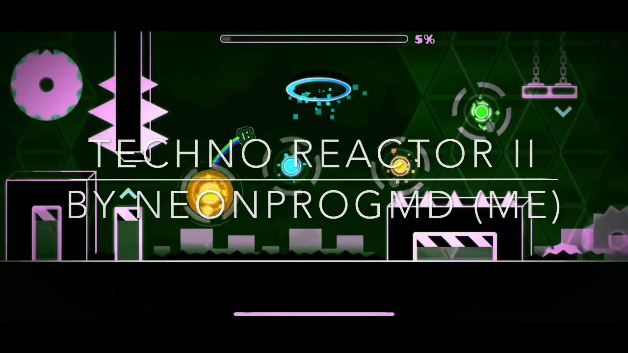 (Geometry Dash) Techno Reactor II by NeonProGMD (me) - YouTube