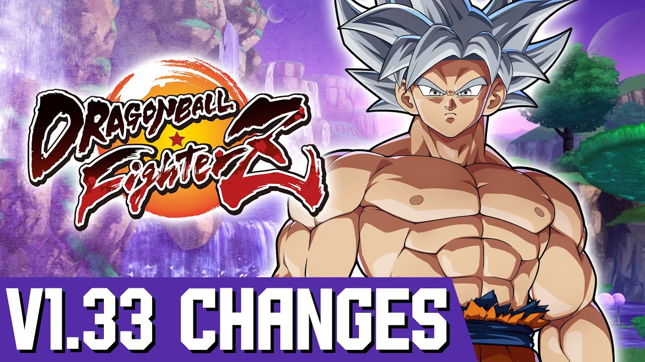 [DBFZ] UI Goku ALL v1.33 patch changes - YouTube