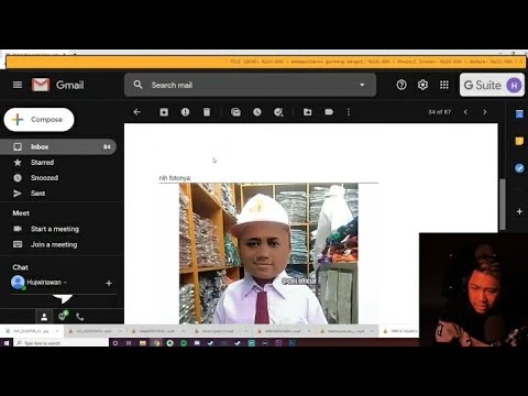 Penampakan wajah hitam - meme 2020